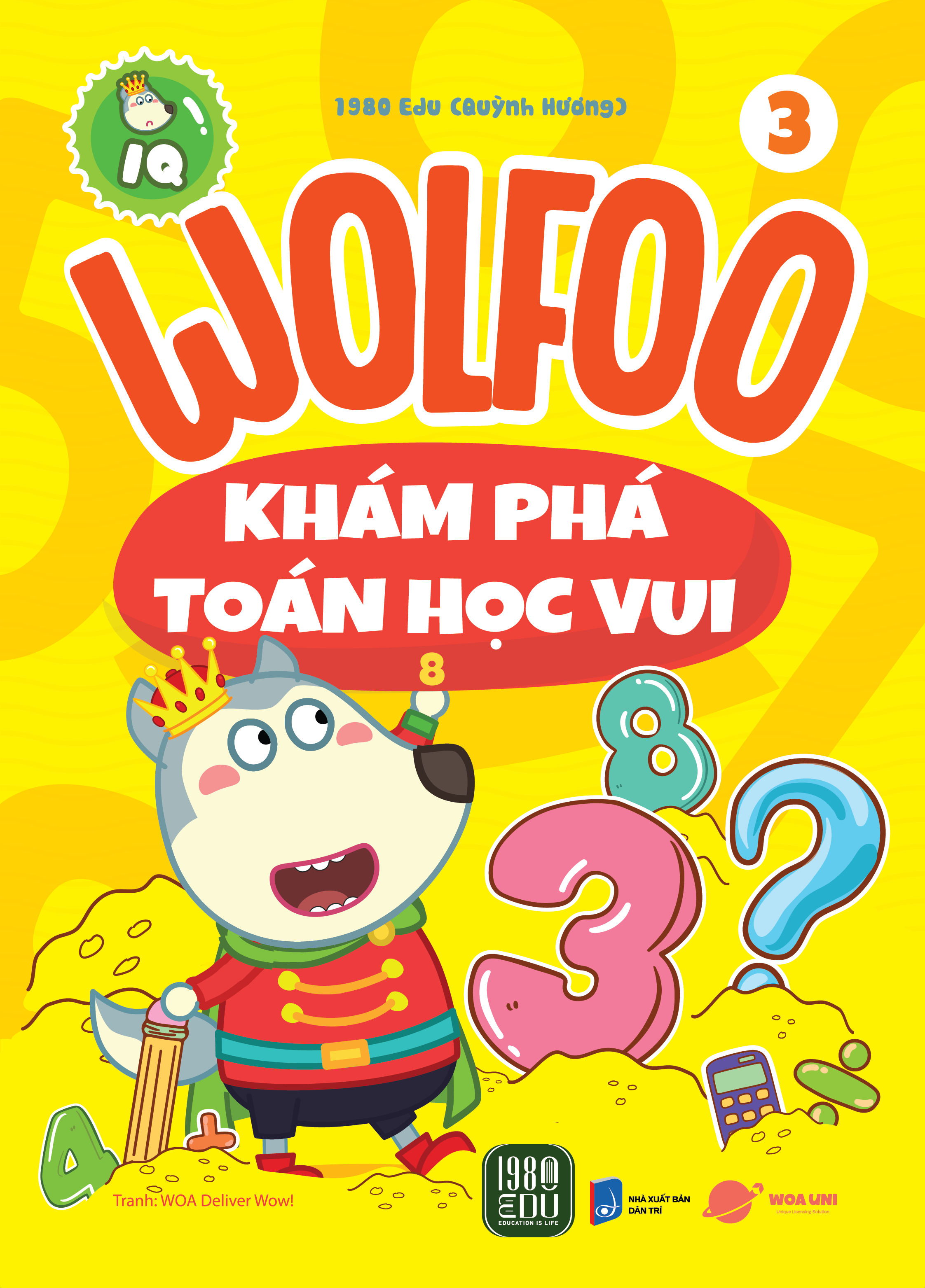 Sách Wolfoo Khám Phá Toán Học Vui - Tập 3 - FAHASA.COM