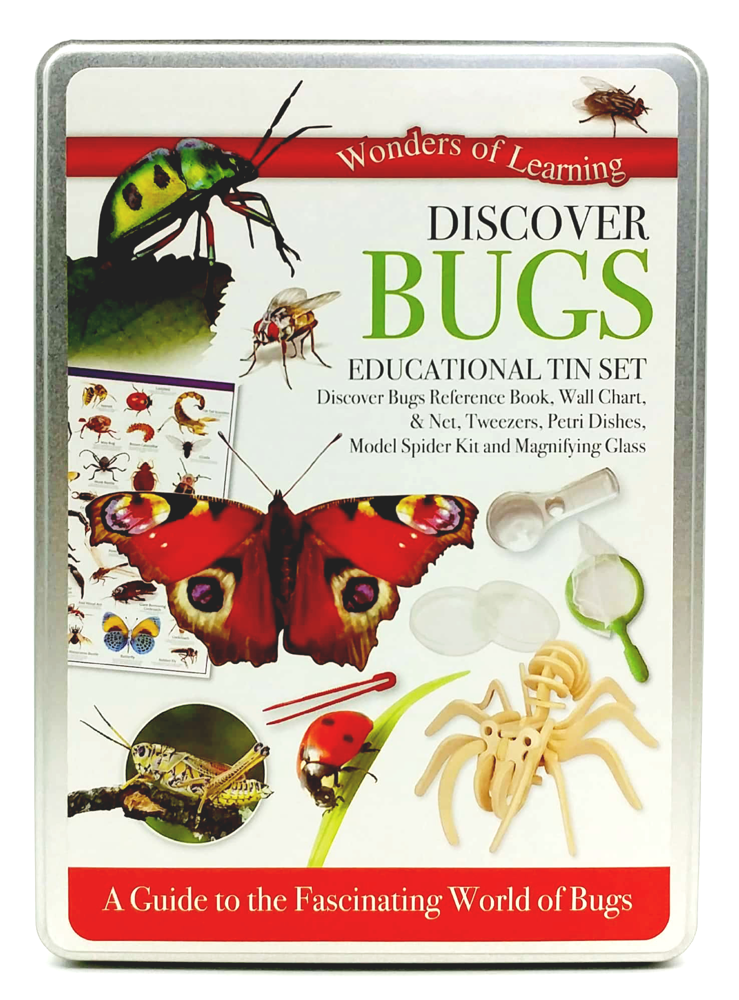 Wonders Of Learning: Discover Bugs Educational Tin Set - FAHASA.COM