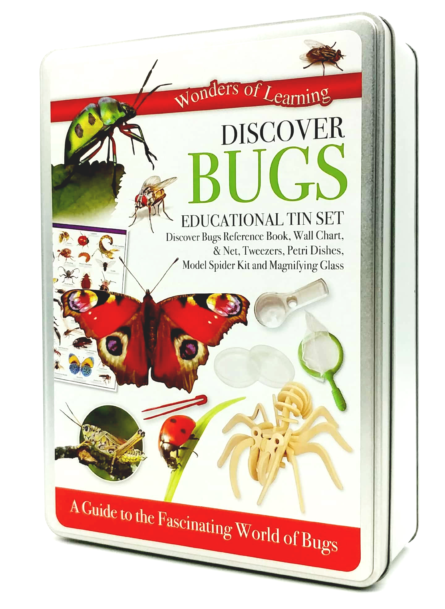 Wonders Of Learning: Discover Bugs Educational Tin Set - FAHASA.COM