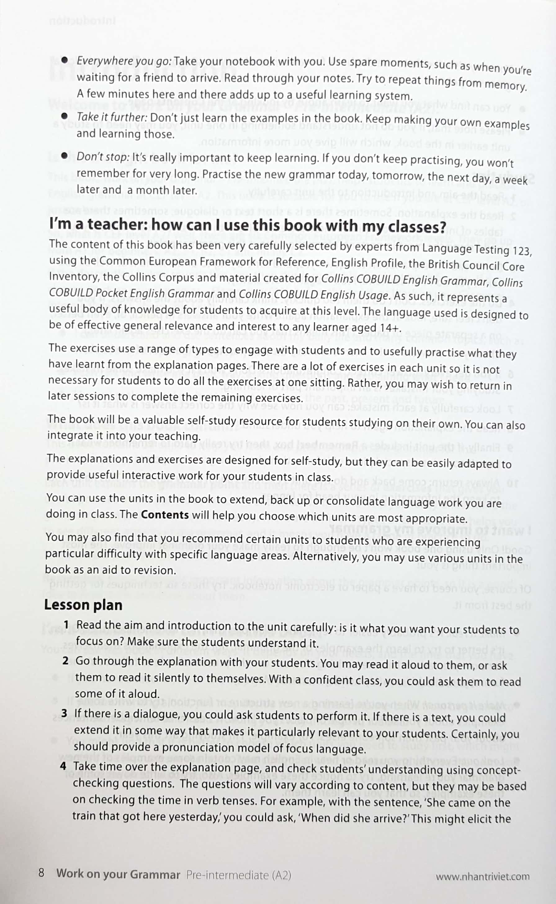 Work On Your Grammar_Pre-Intermediate A2 PDF - Tờ Khai Y Tế