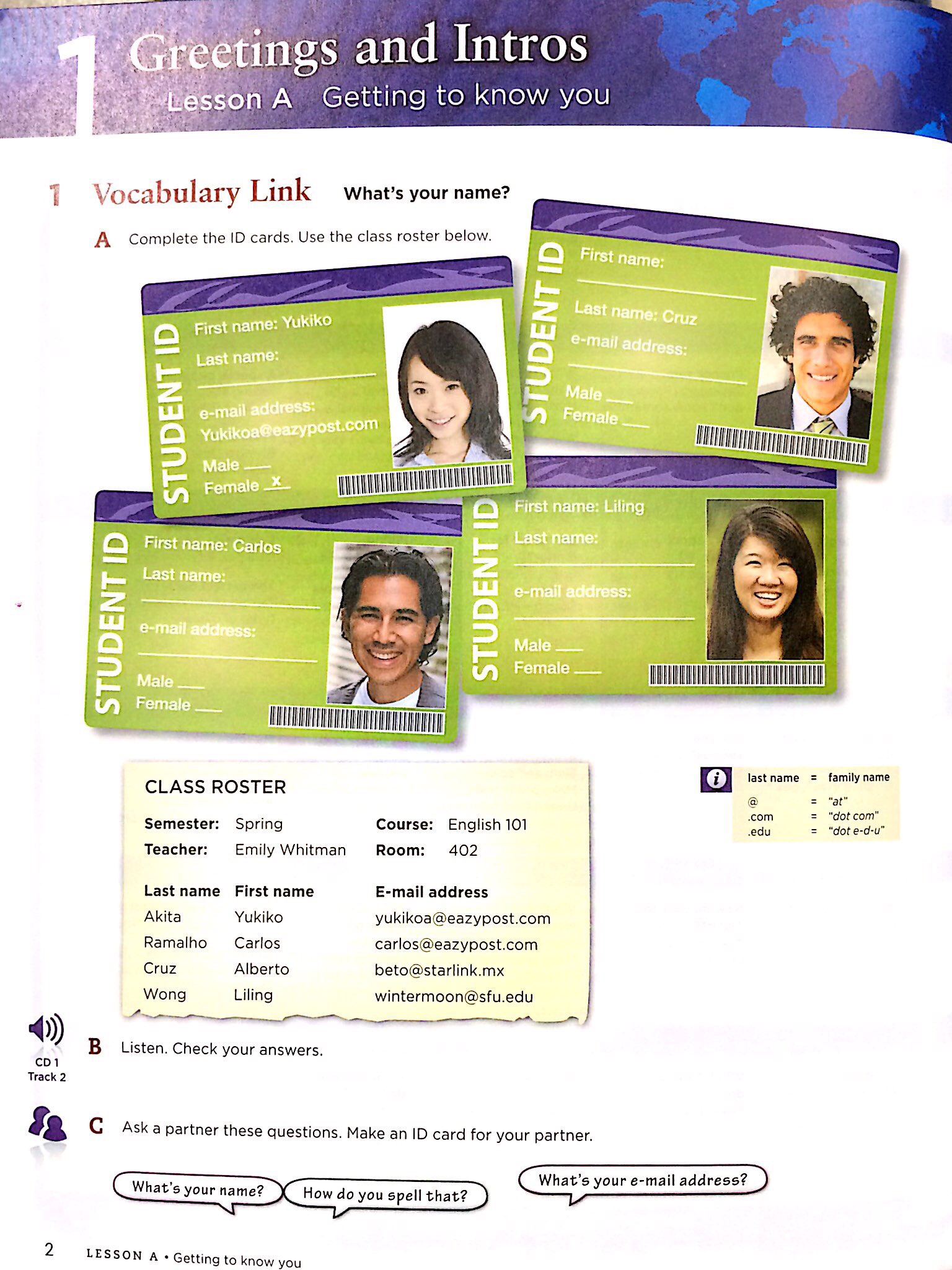 World Link Intro Student Book