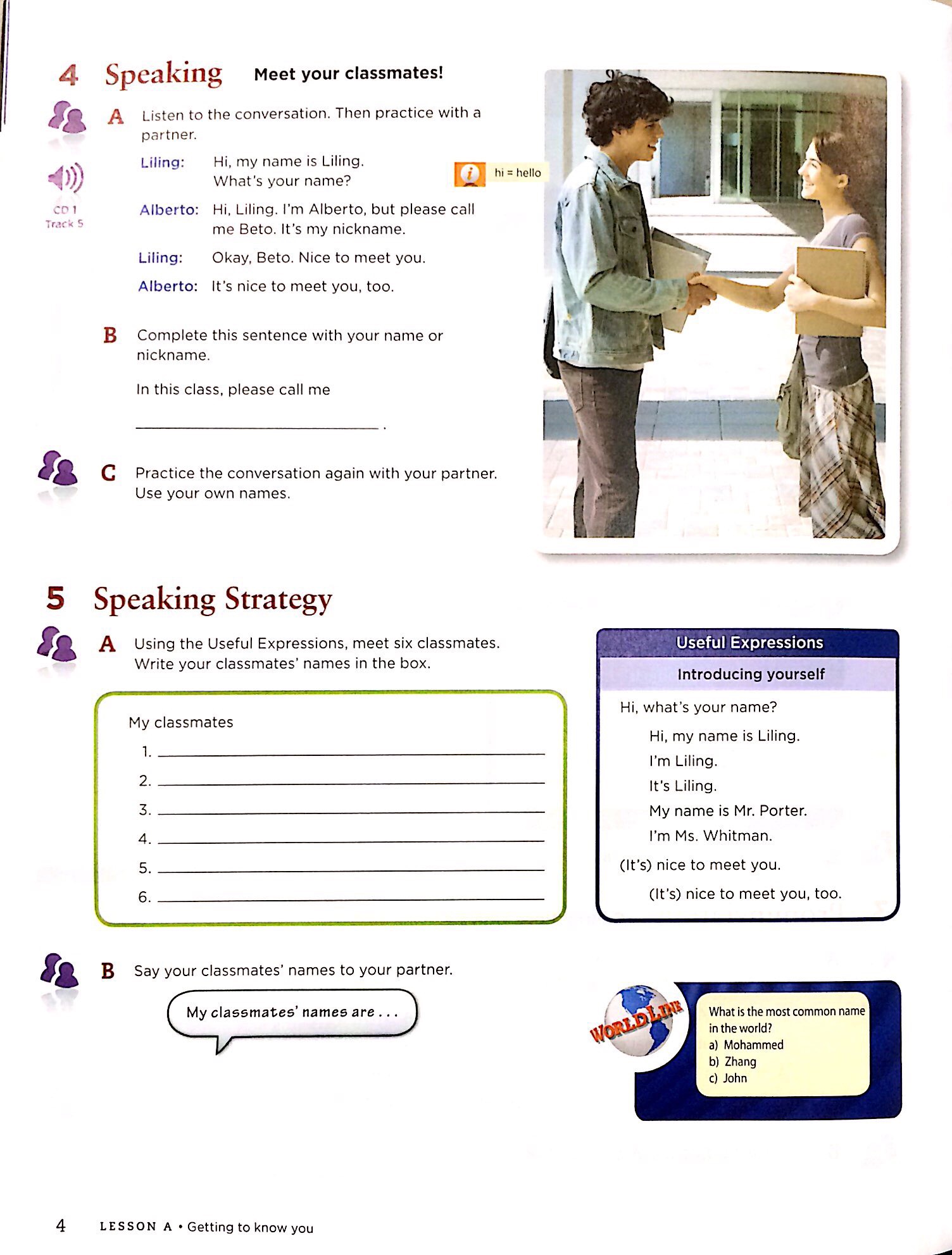 World Link Intro Student Book