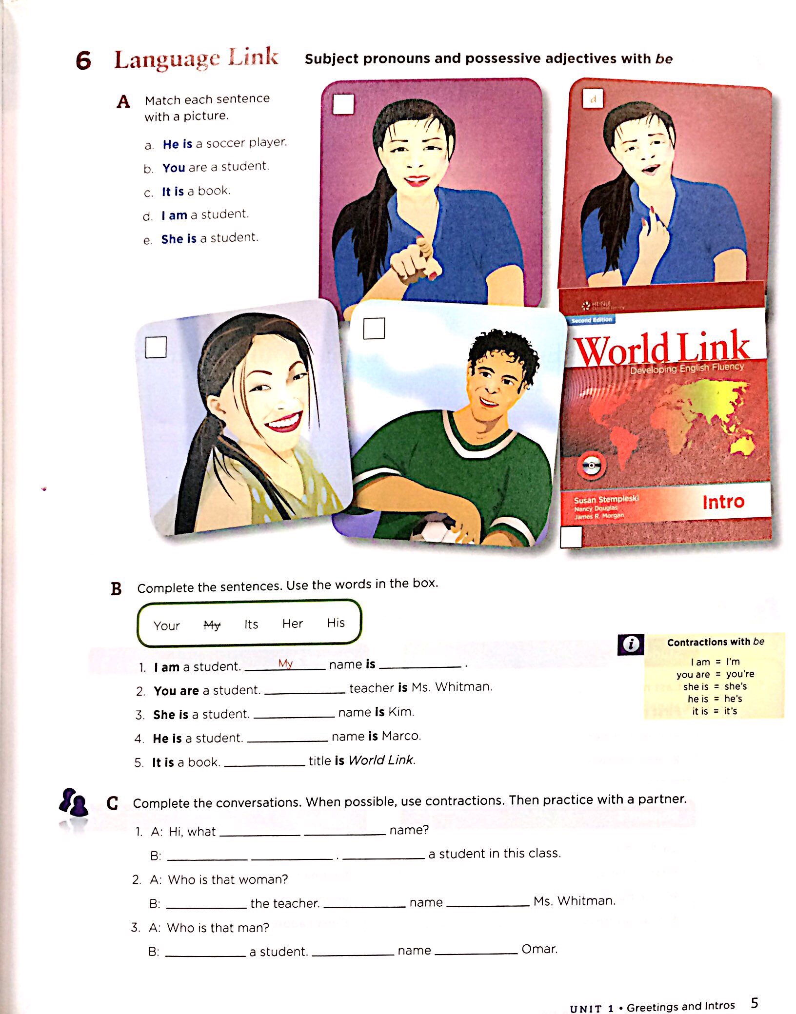 World Link Intro Student Book