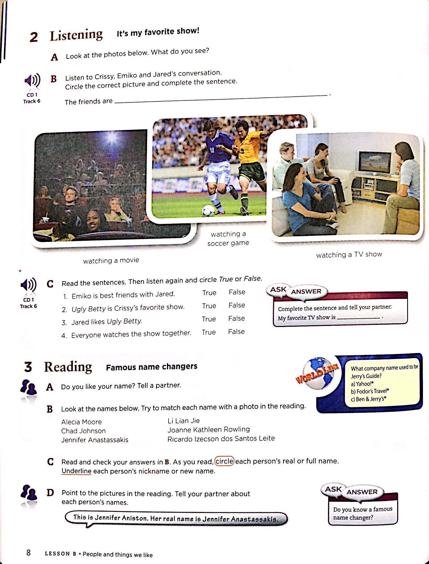 World Link Intro Student Book