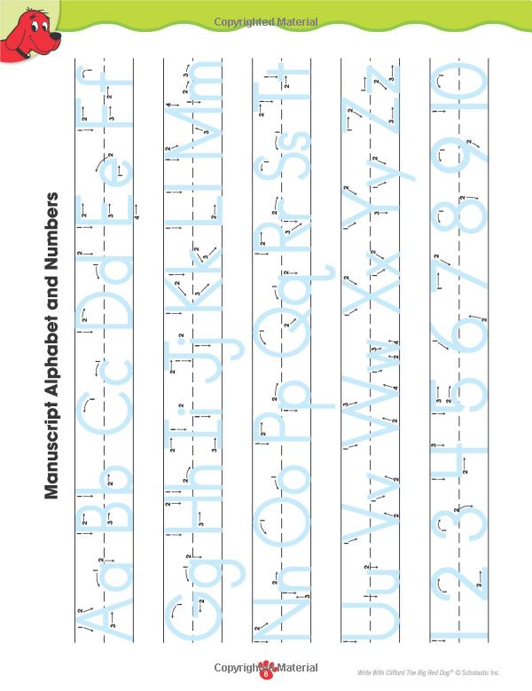 WRITE WITH CLIFFORD THE BIG RED DOG - FAHASA.COM