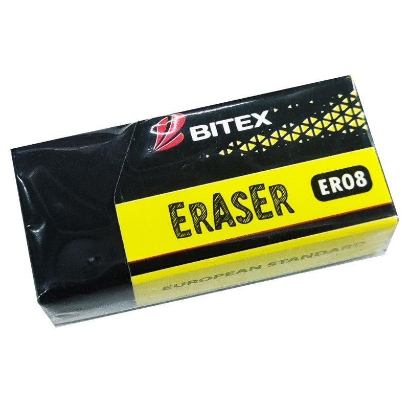 Gôm Tẩy Bitex ER08 - Màu Đen - FAHASA.COM