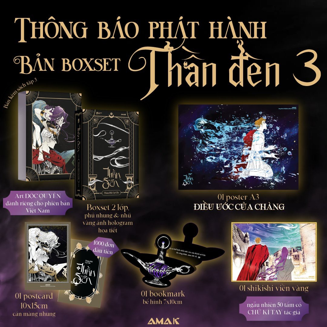 Truyện Tranh Thần Đèn - Tập 3 - Bản Boxset - Tặng Kèm Bookmark Bế Hình ...