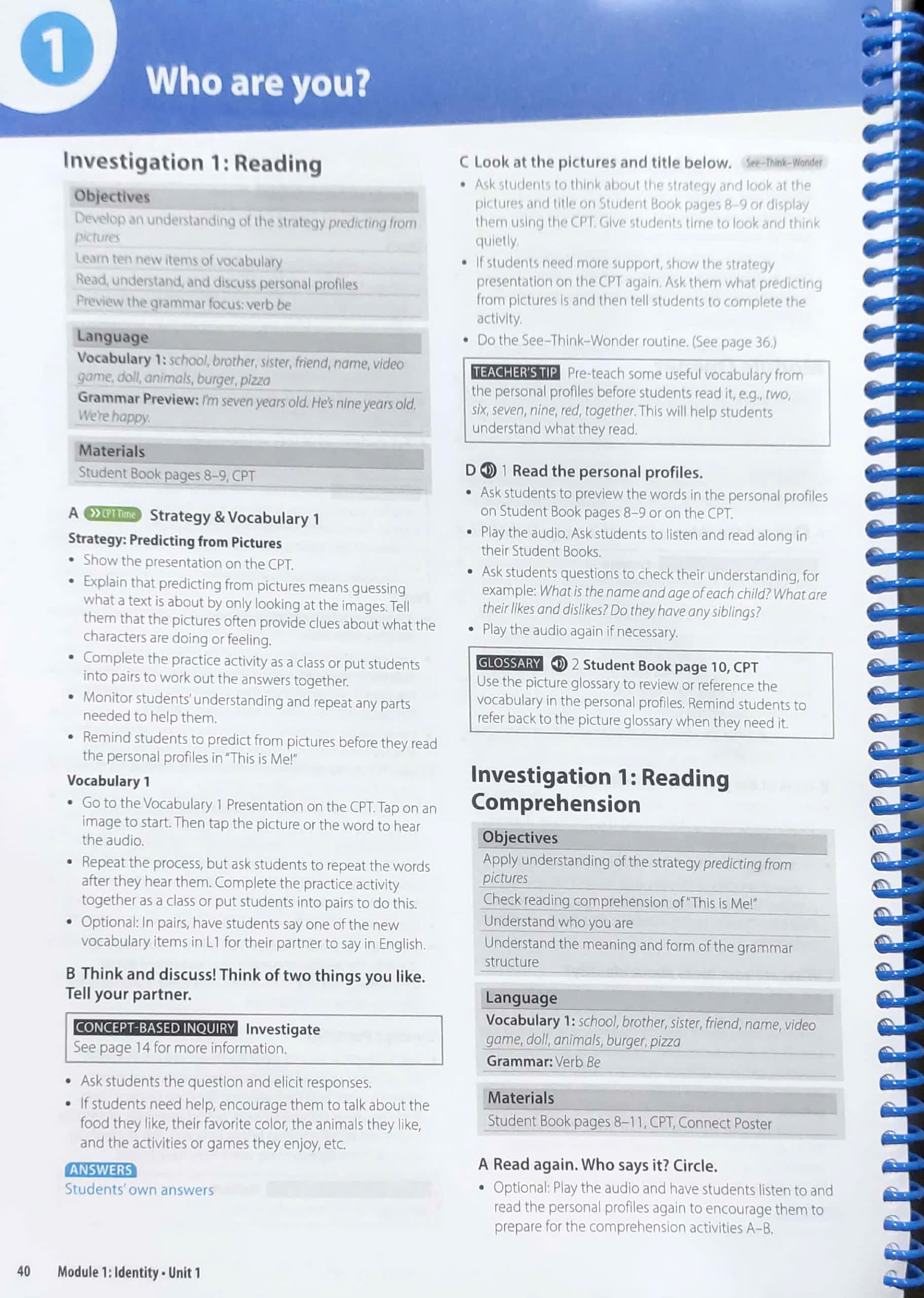 Blue Dot 1 - Teacher's Guide With Digital Pack - FAHASA.COM