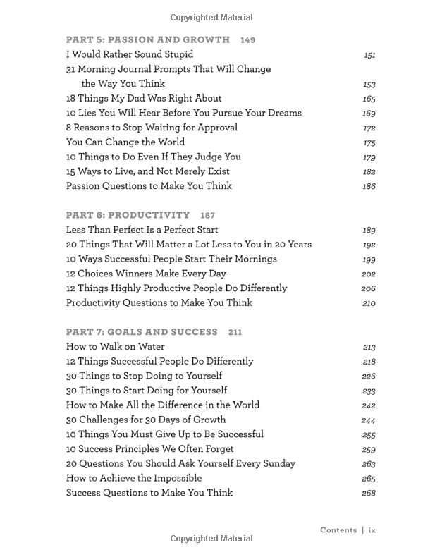 1000+ Little Things Happy Successful People Do Differently - FAHASA.COM