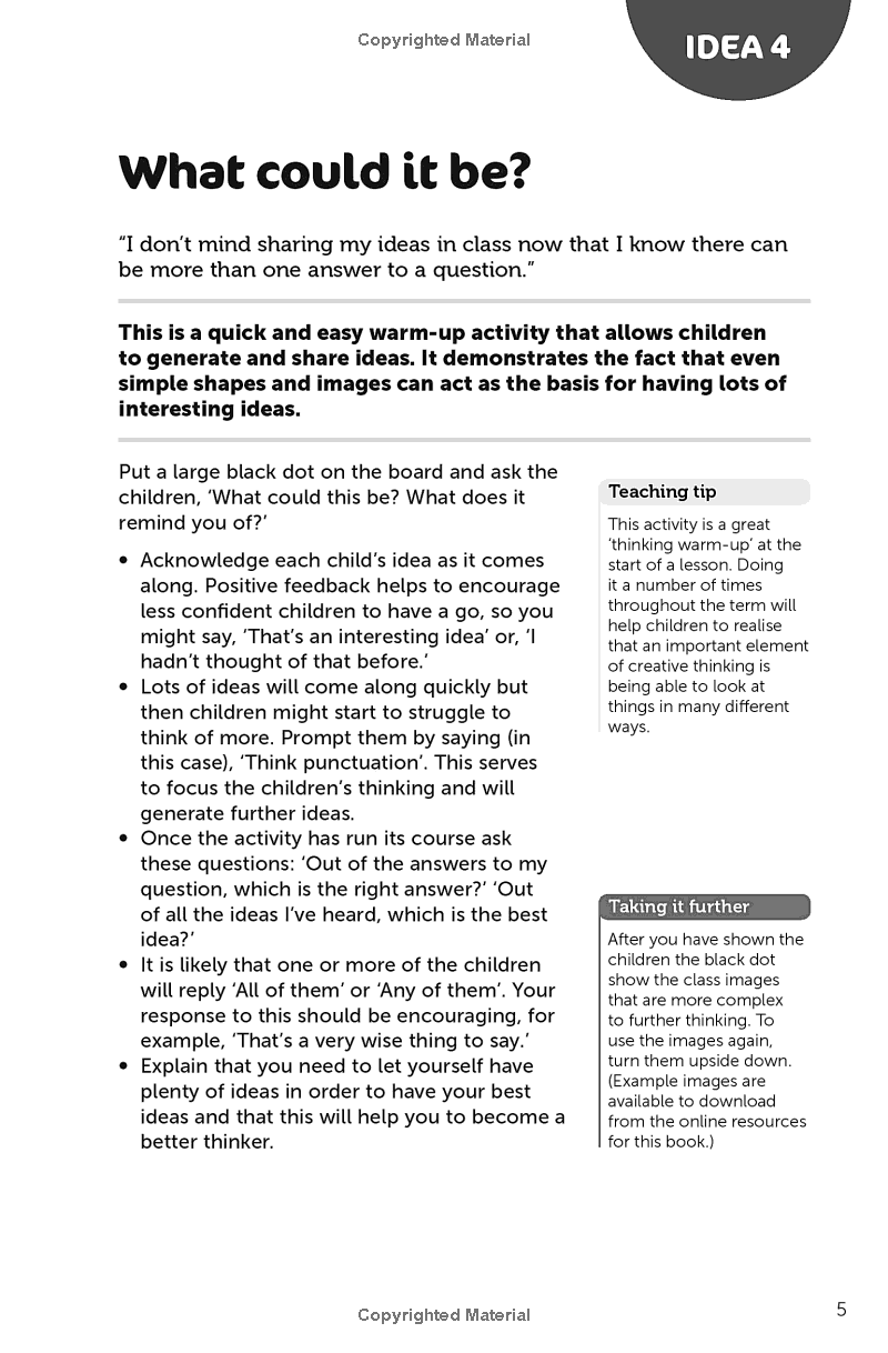 100 Ideas For Primary Teachers: Developing Thinking Skills (100 Ideas ...