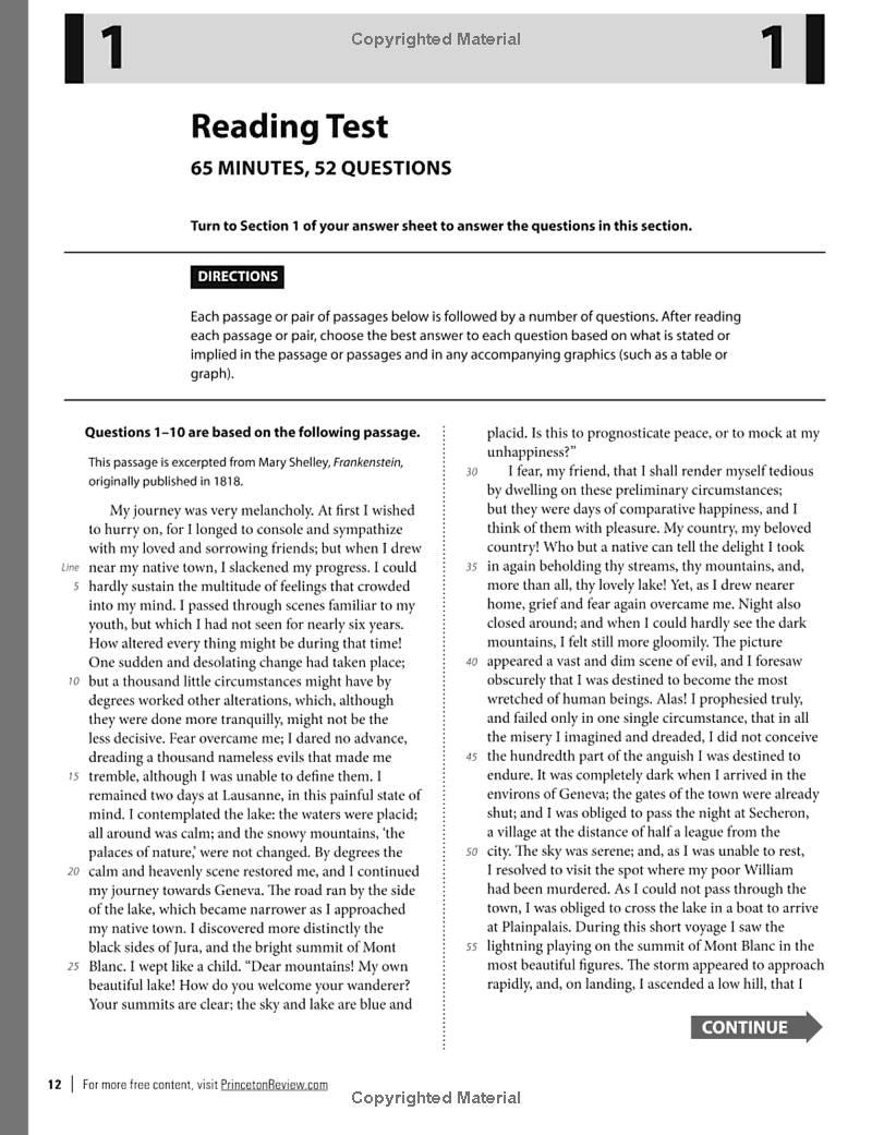 10 Practice Tests For The SAT, 2022: Extra Prep To Help Achieve An ...