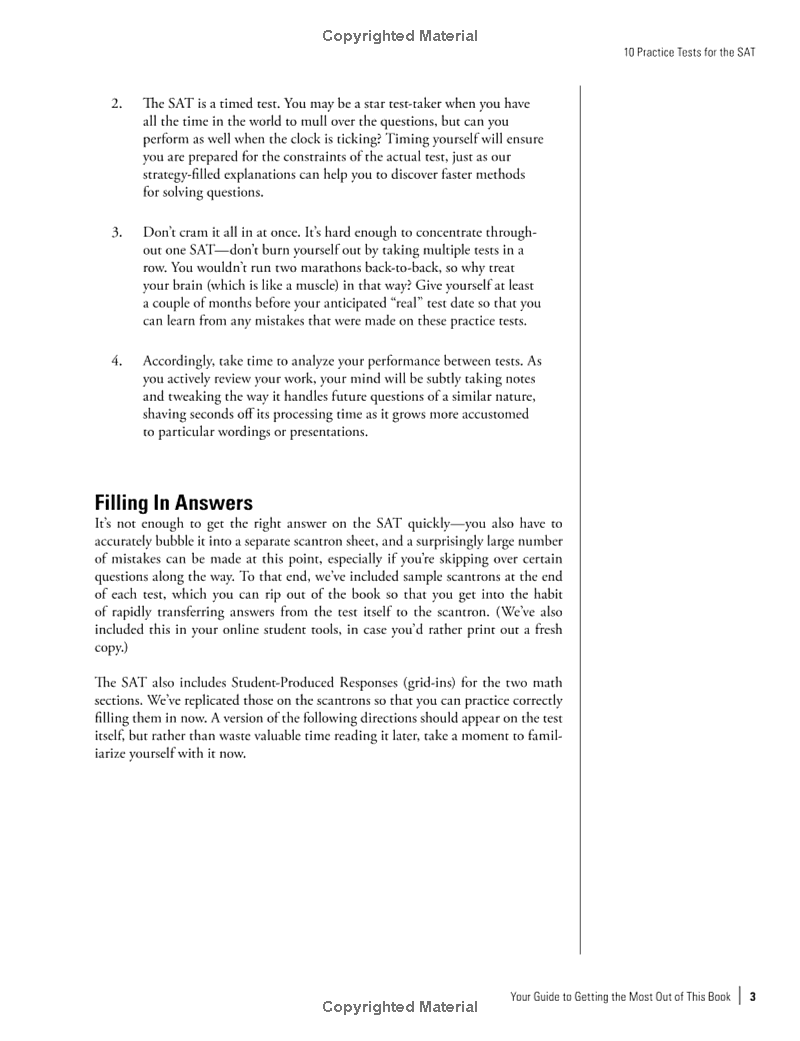 10 Practice Tests For The SAT, 2022: Extra Prep To Help Achieve An ...