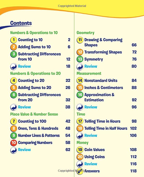 1st Grade Basic Math Success Workbook - FAHASA.COM