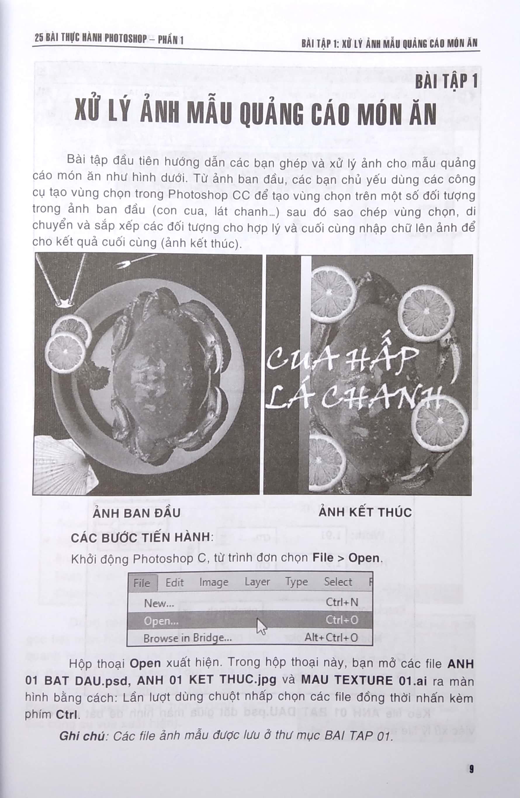 25 Bài Thực Hành Photoshop CC PDF - YDS.EDU.VN