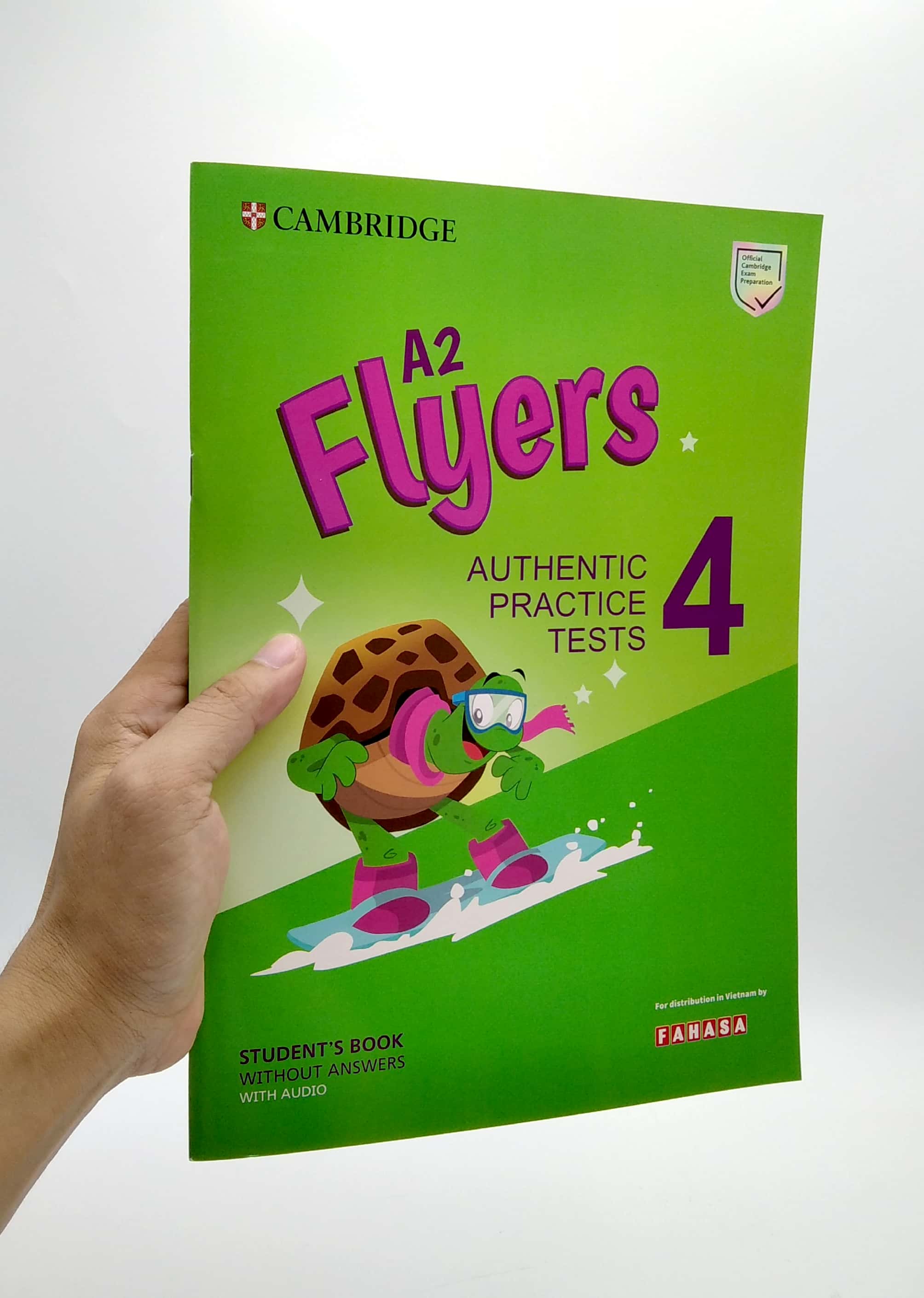 A2 Flyers 4 Authentic Practice Tests Student s Book Without Answers