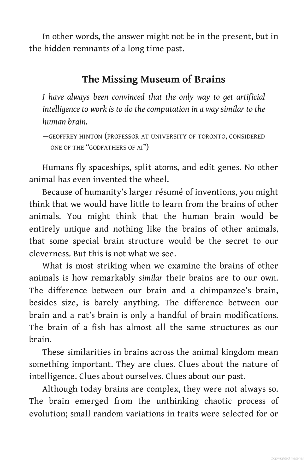 A Brief History Of Intelligence - FAHASA.COM