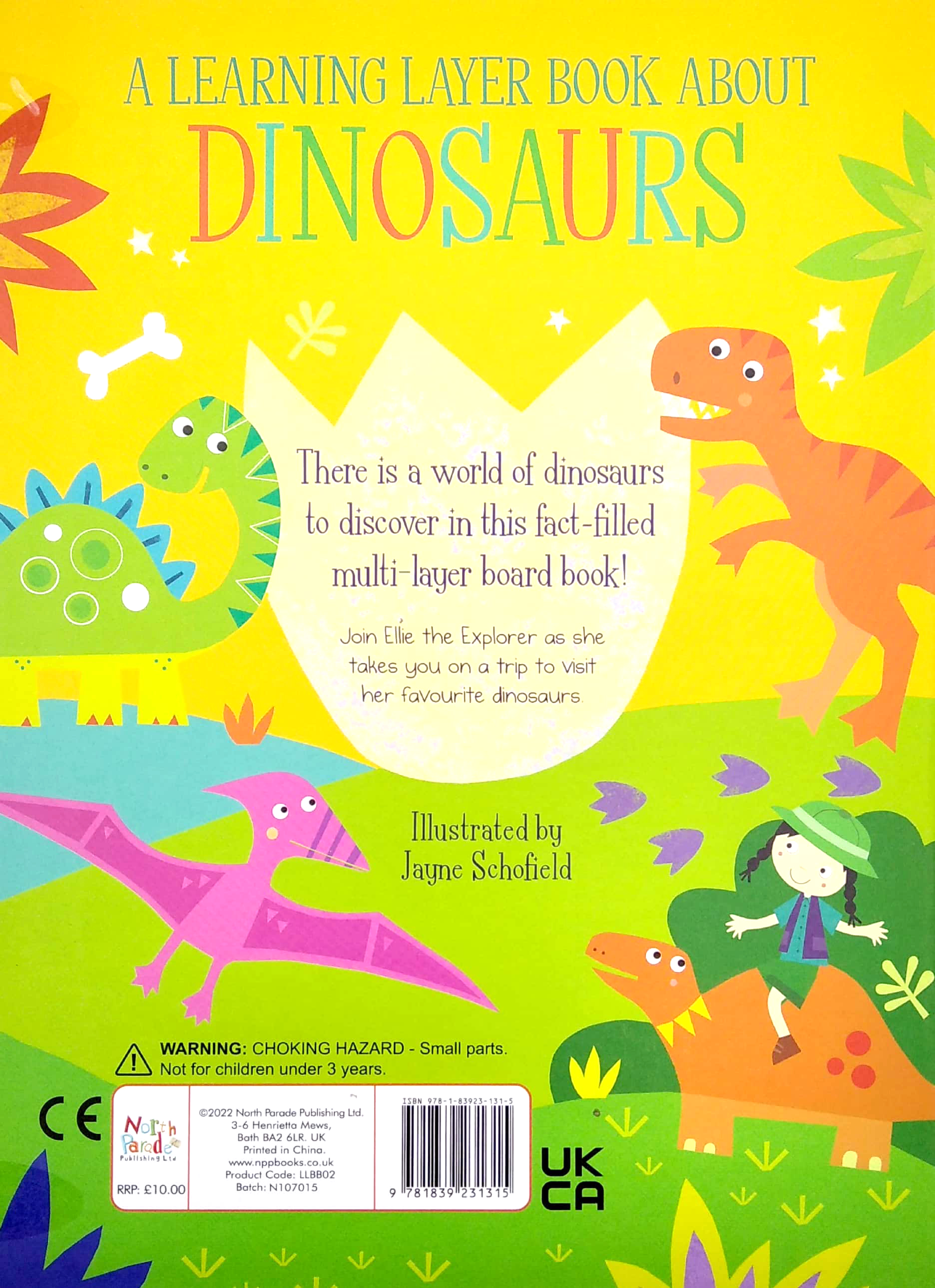 A Learning Layer Book: Dinosaur - FAHASA.COM