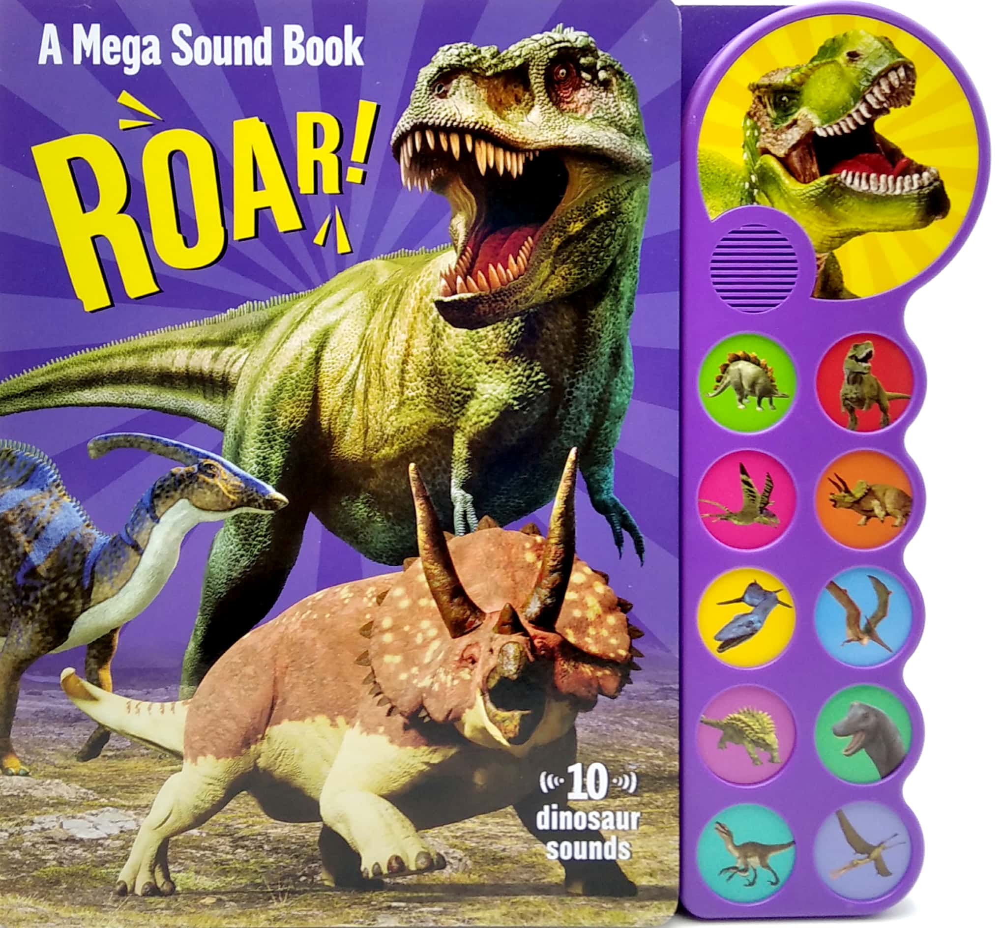 A Mega Sound Book: Roar! 10-Button Sound Book - FAHASA.COM