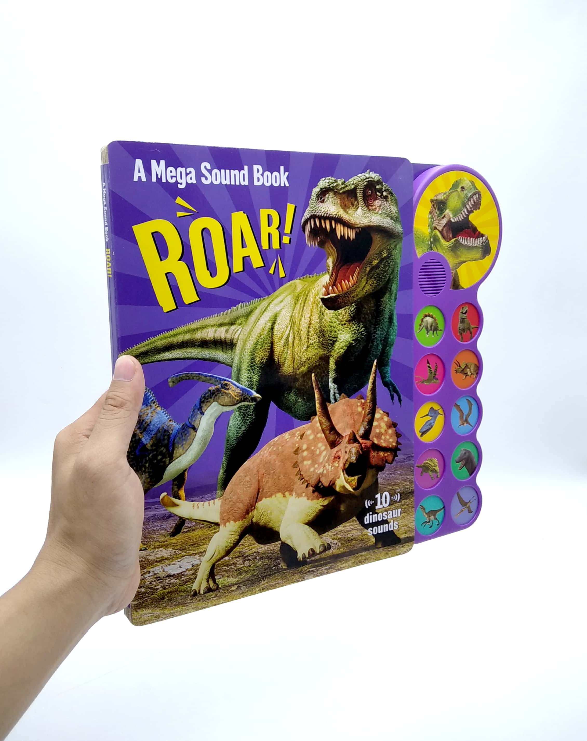 A Mega Sound Book: Roar! 10-Button Sound Book - FAHASA.COM