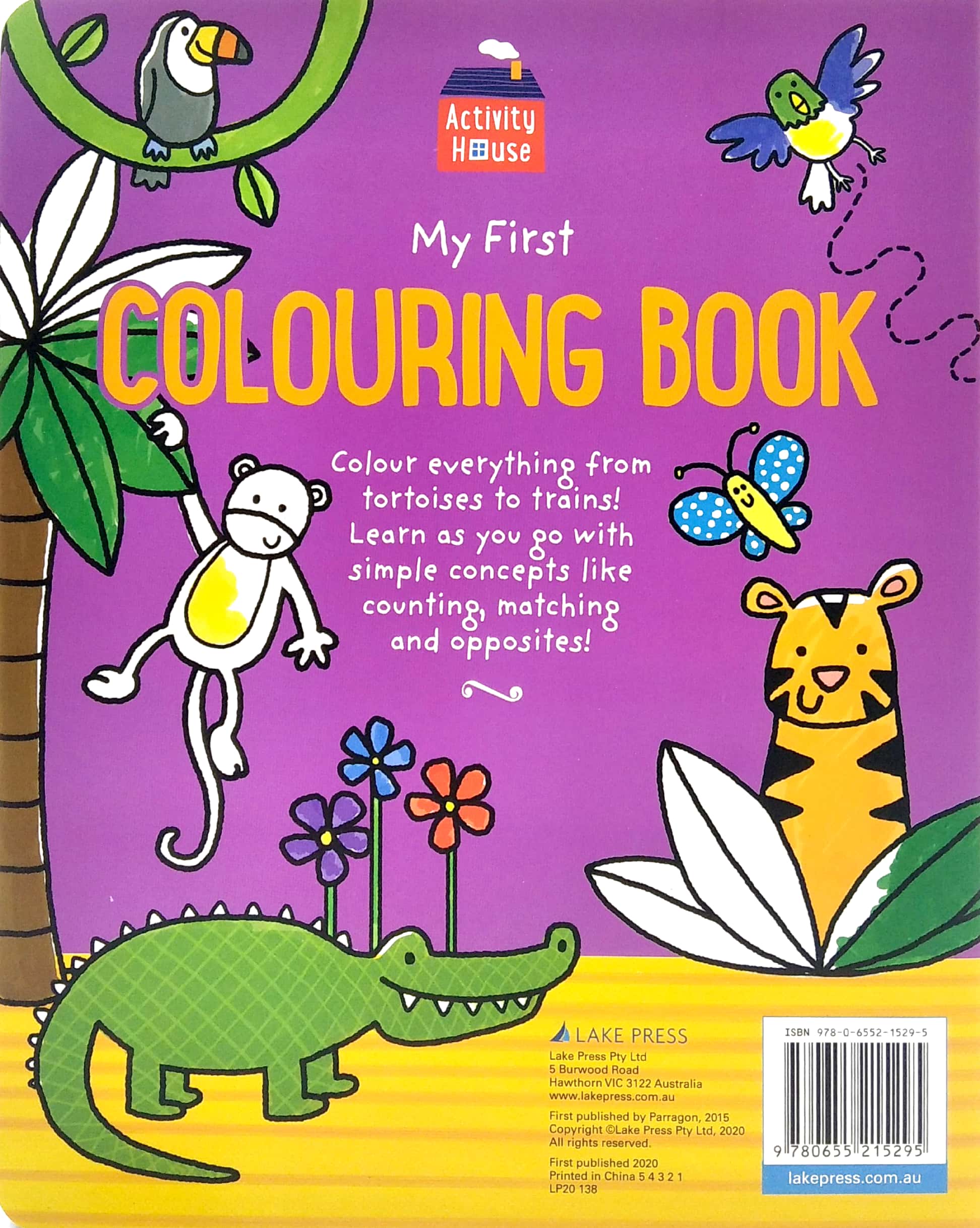 Activity House - My First Colouring Book - FAHASA.COM