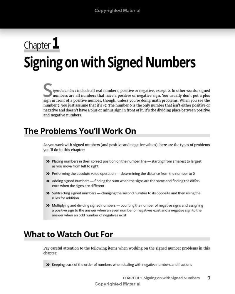 Algebra I: 1001 Practice Problems For Dummies (+ Free Online Practice)