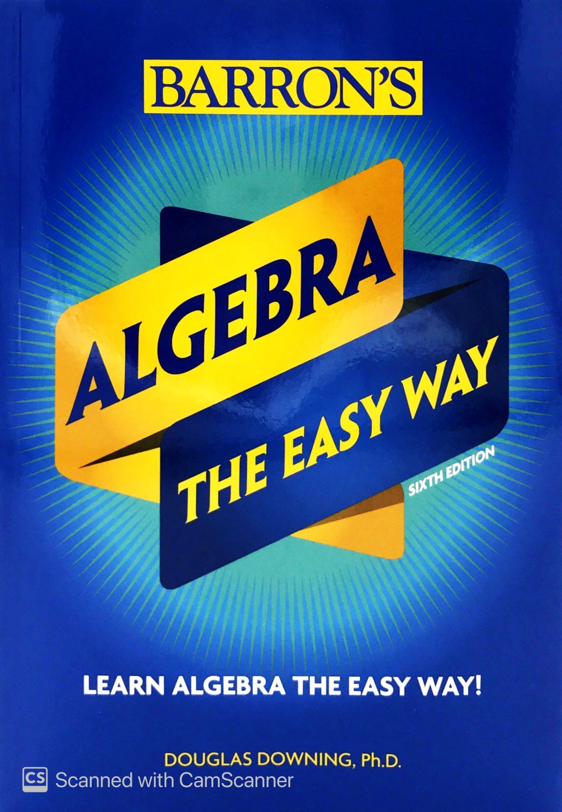 Algebra: The Easy Way (Barron's Easy Way)