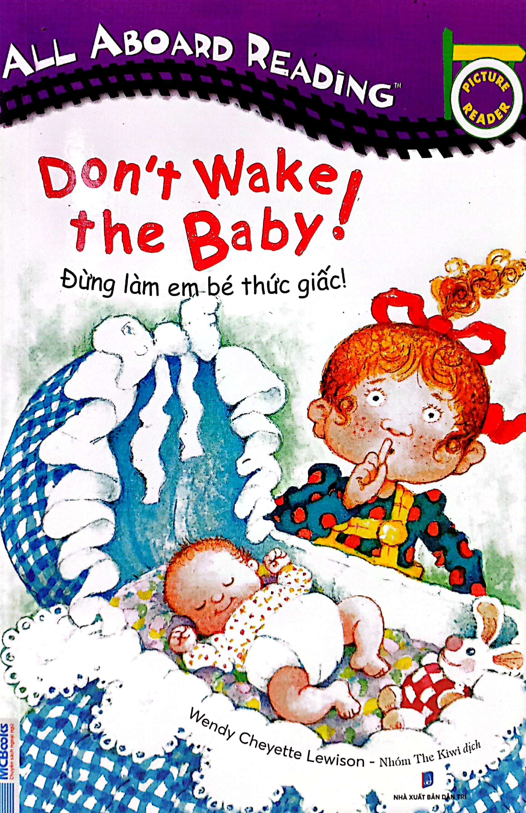 Sách All Aboard Reading - Don'T Wake The Baby! - Đừng Làm Em Bé Thức ...