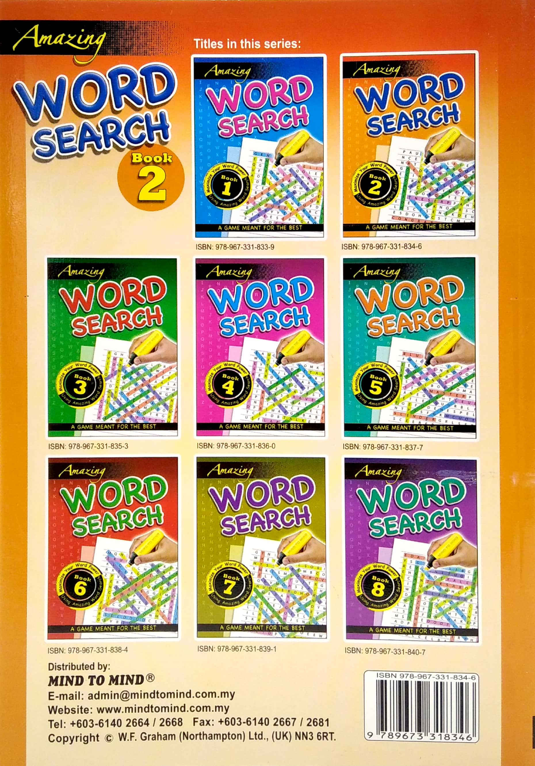 Amazing Word Search - Book 2 - FAHASA.COM