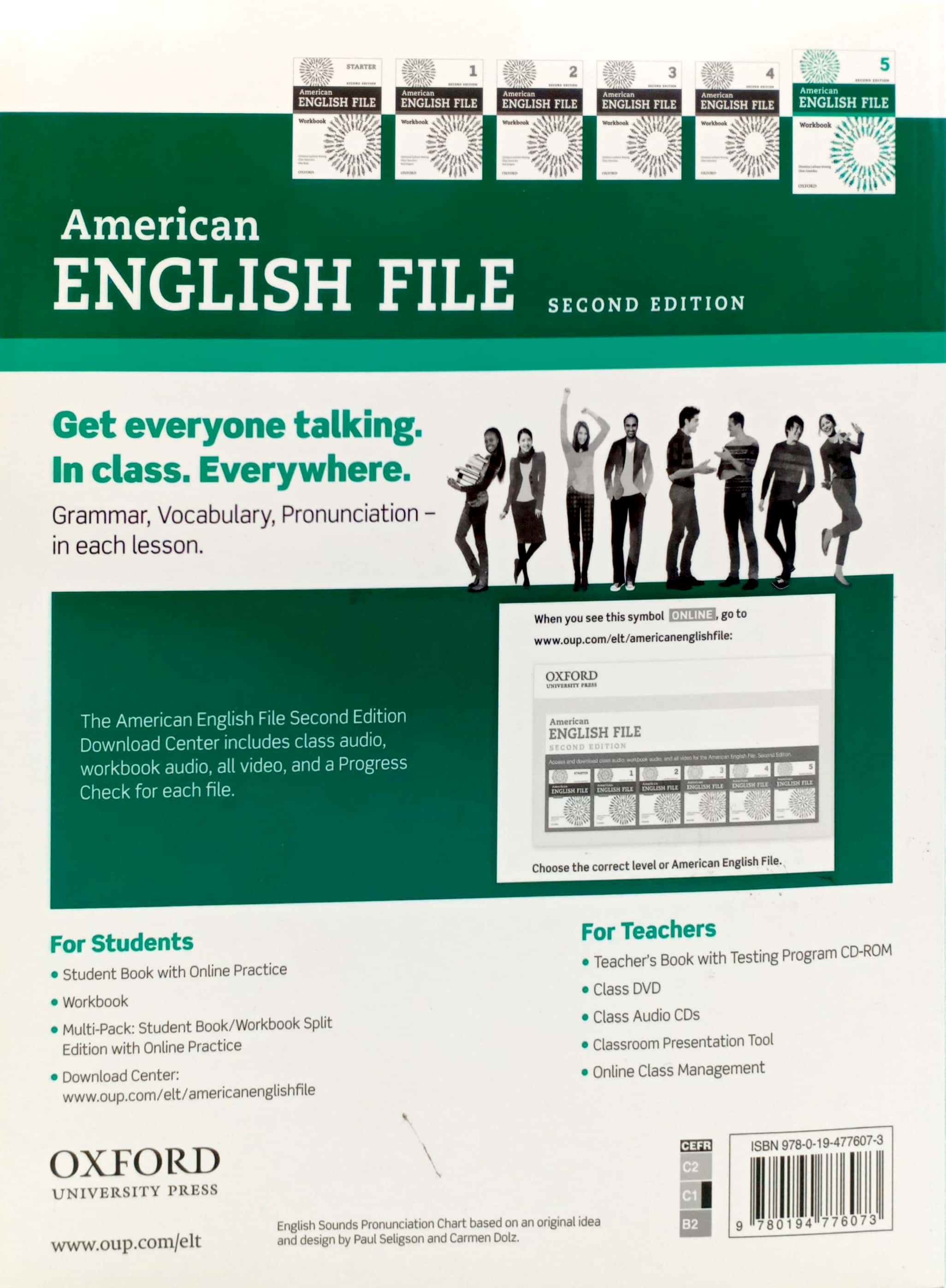 American English File: Level 5: Workbook - 2nd Edition - FAHASA.COM