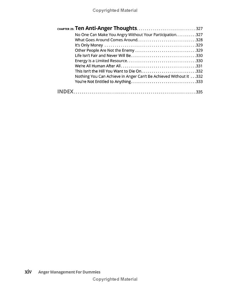 Anger Management For Dummies 3rd Edition