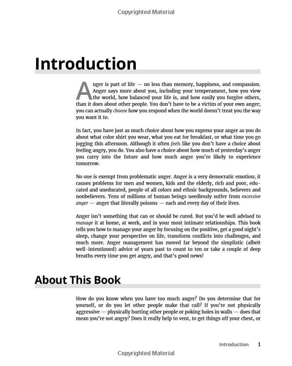 Anger Management For Dummies 3rd Edition