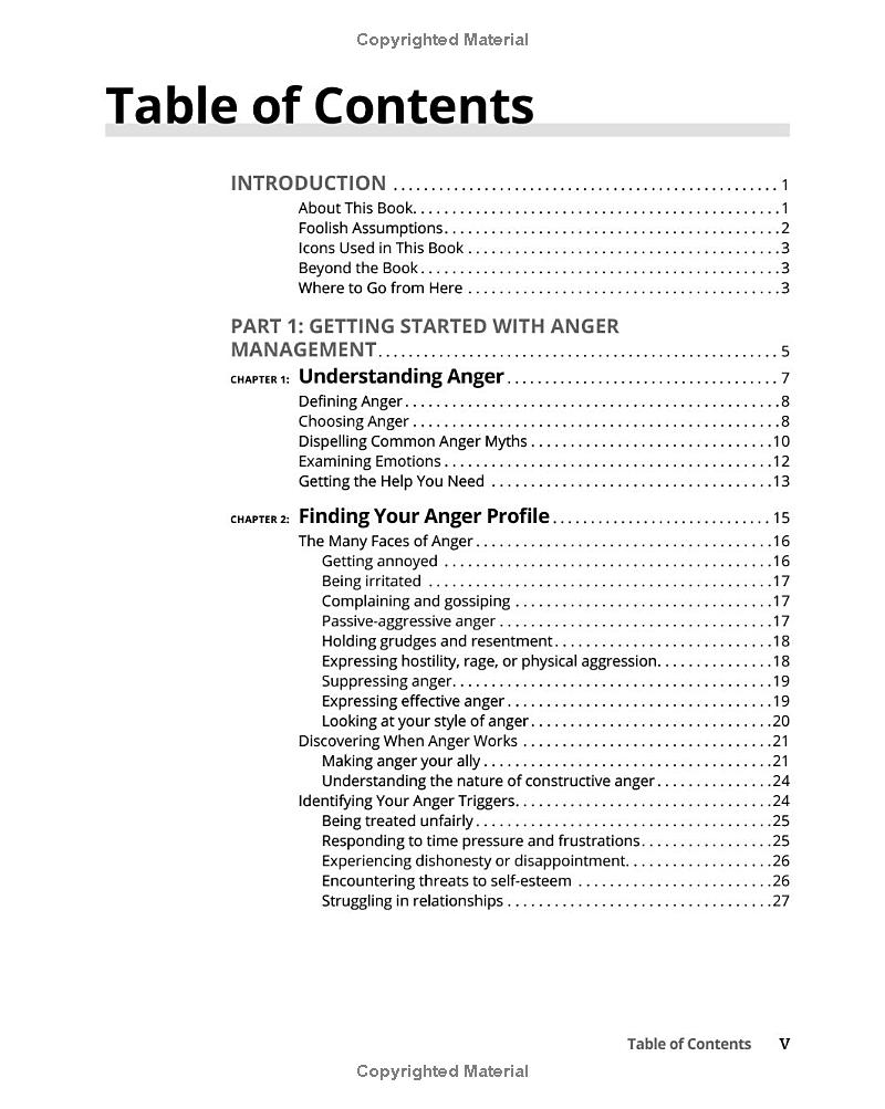 Anger Management For Dummies 3rd Edition