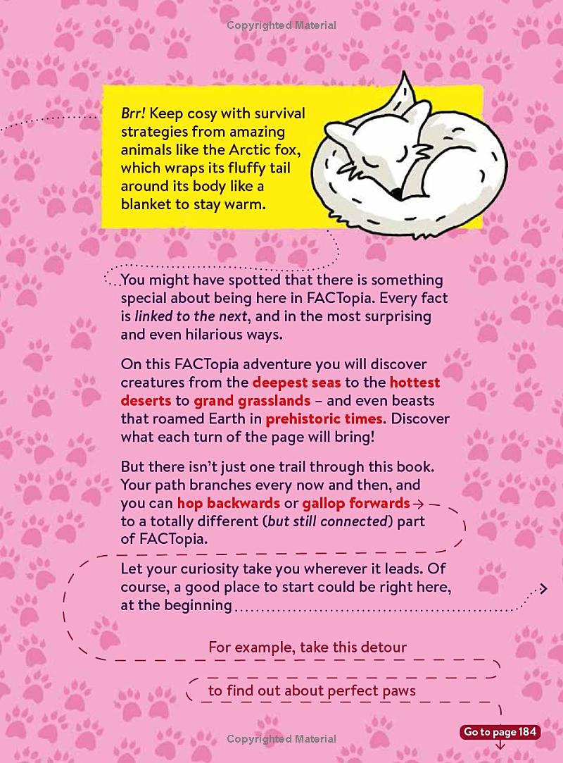 Animal FACTopia! Follow The Trail Of 400 Beastly Facts - FAHASA.COM