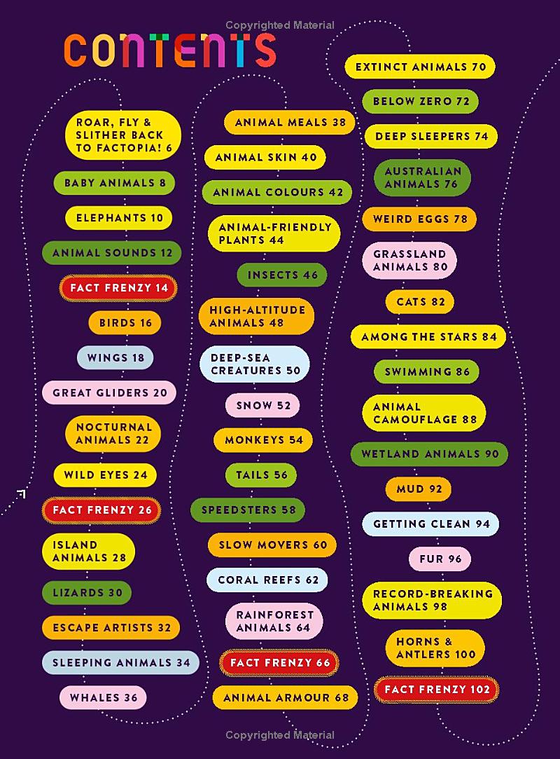 Animal FACTopia! Follow The Trail Of 400 Beastly Facts - FAHASA.COM