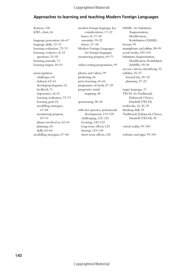 Approaches To Learning And Teaching Modern Foreign Languages: A Toolkit ...