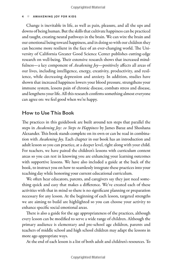 Awakening Joy For Kids: A Hands-On Guide For Grown-Ups To Nourish ...