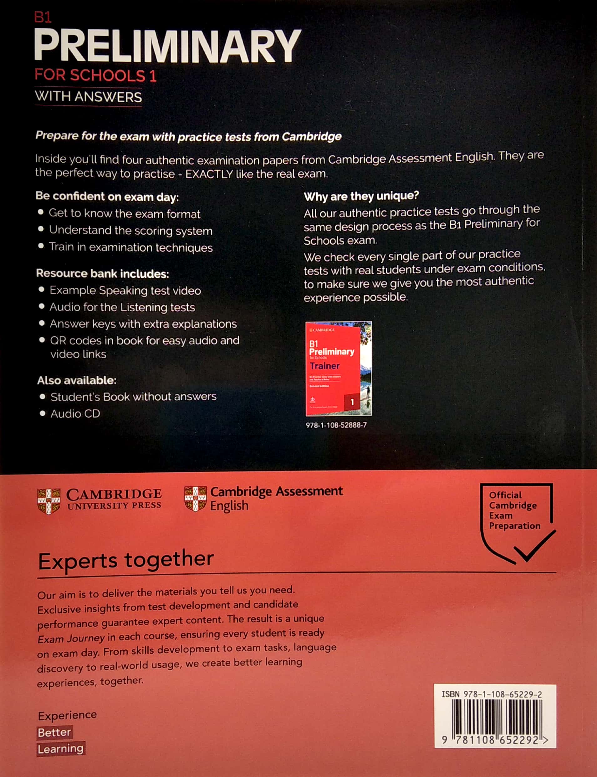 B1 Preliminary For Schools 1 For The Revised 2020 Exam Student's Book ...