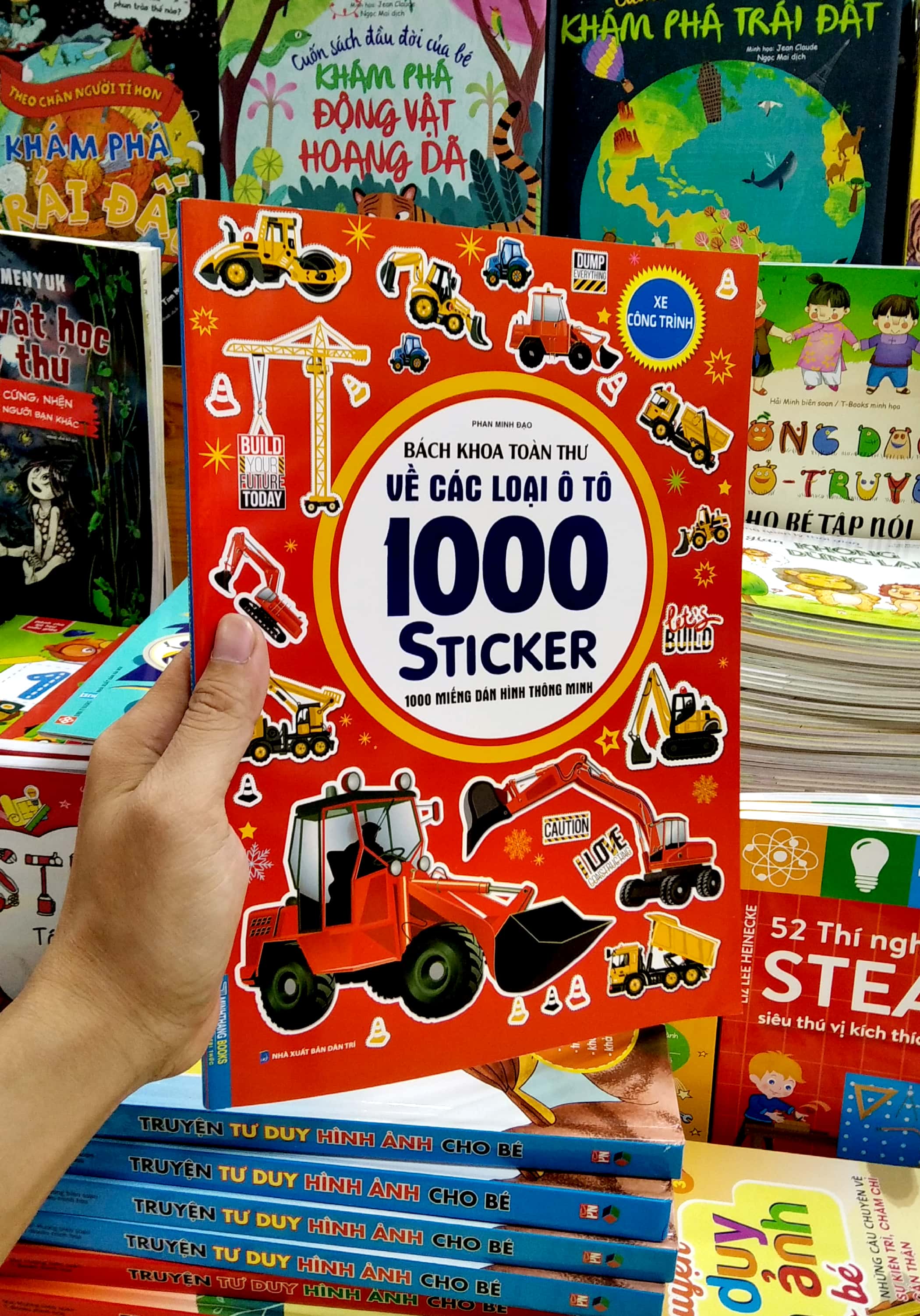 Sách Bách Khoa Toàn Thư Về Các Loại Ô Tô 1000 Sticker - 1000 Miếng Dán ...