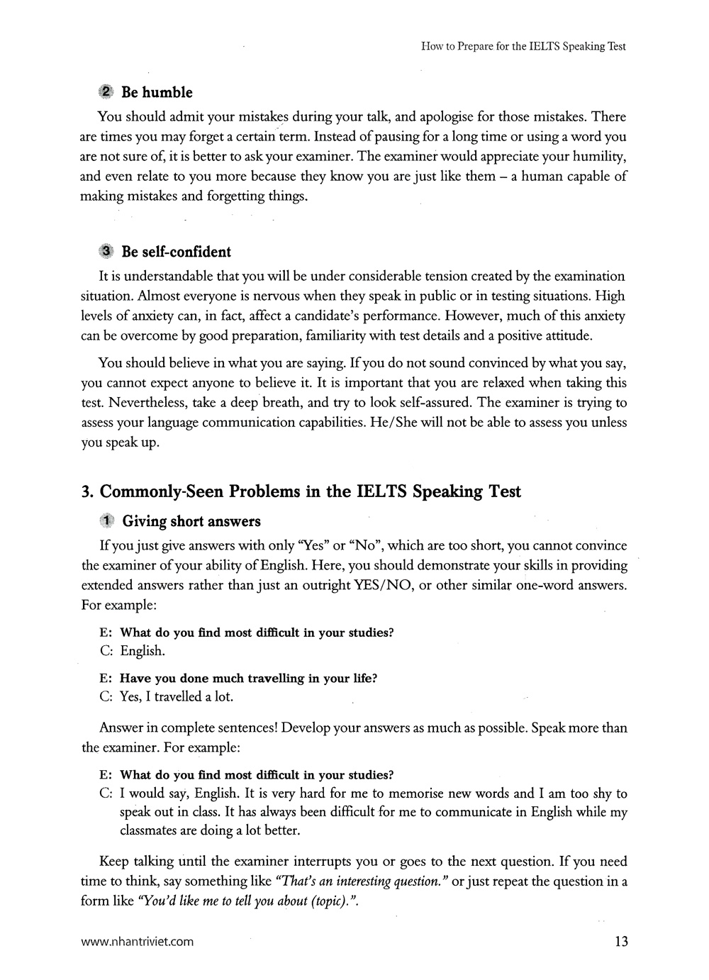 Basic Ielts Speaking PDF - YDS.EDU.VN