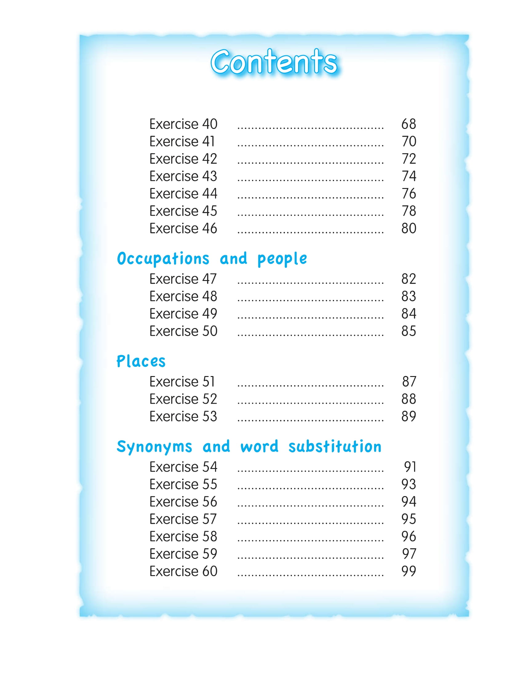 Basic Vocabulary - Workbook Primary 6/ Bài Tập Từ Vựng Tiếng Anh Cơ Bản ...