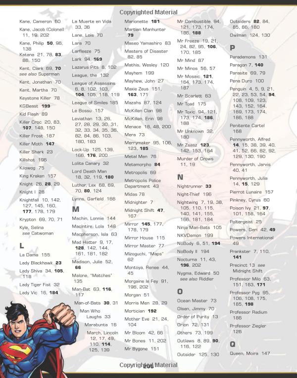 Batman Character Encyclopedia - FAHASA.COM