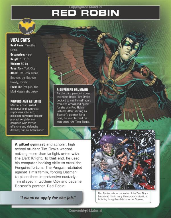 Batman Character Encyclopedia - FAHASA.COM