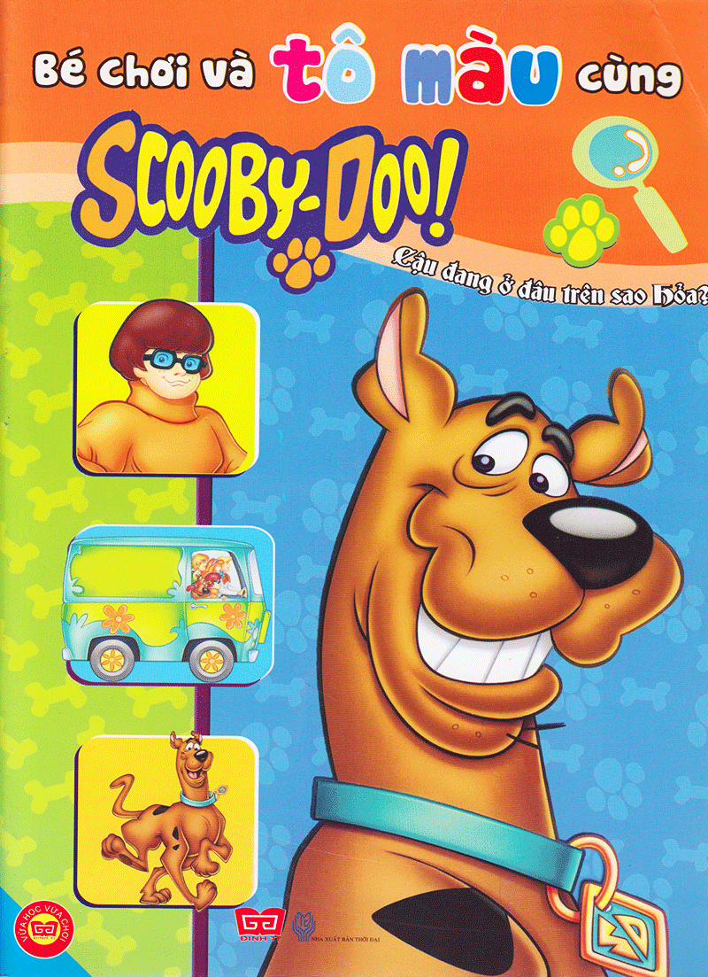 Sách Bé Chơi Và Tô Màu Cùng Scooby-Doo T4 (Cậu Đang Ở Đâu Trên Sao Hỏa ...