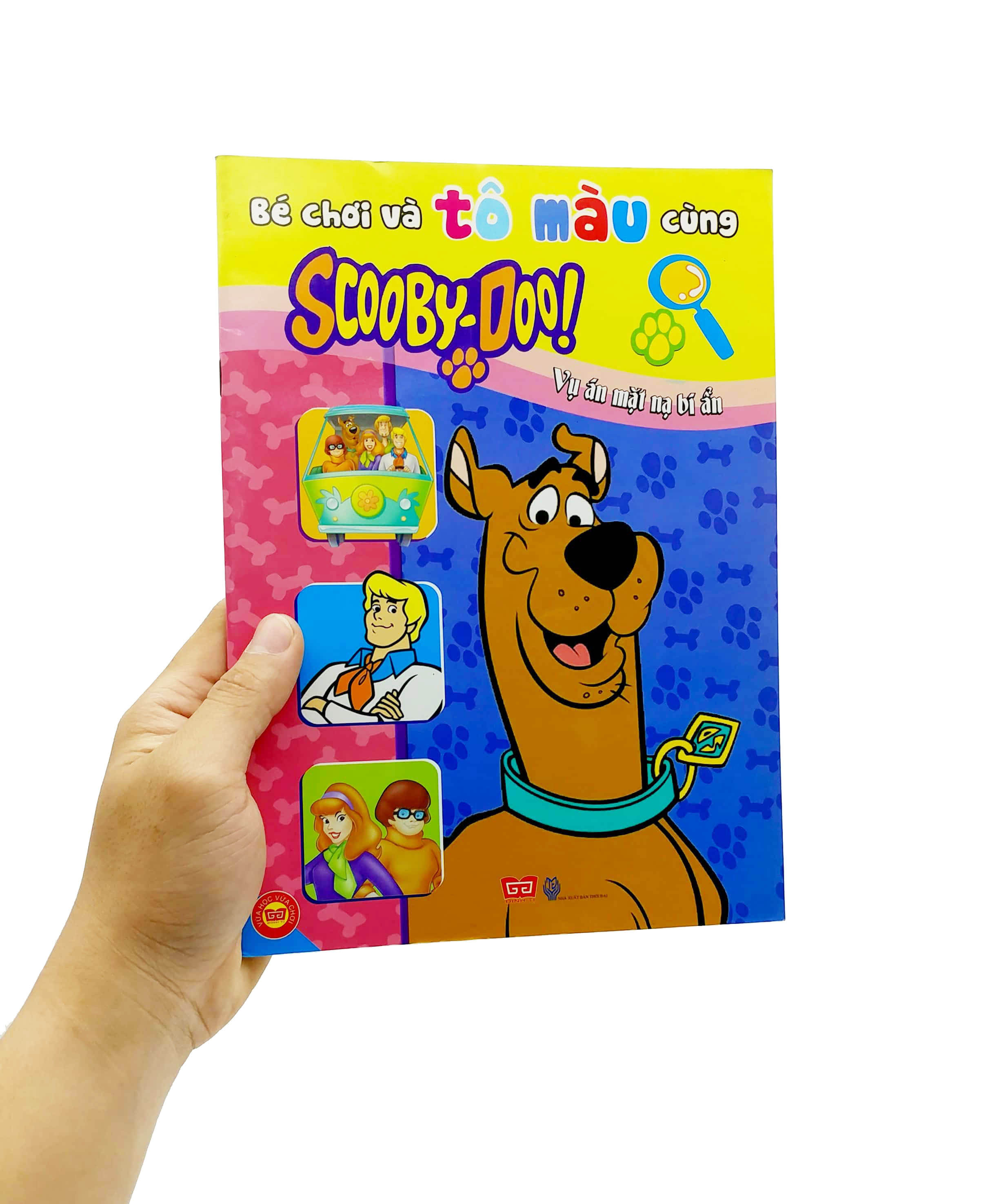 Sách Bé Chơi Và Tô Màu Cùng Scooby-Doo Tập 3: Vụ Án Mặt Nạ Bí Ẩn ...