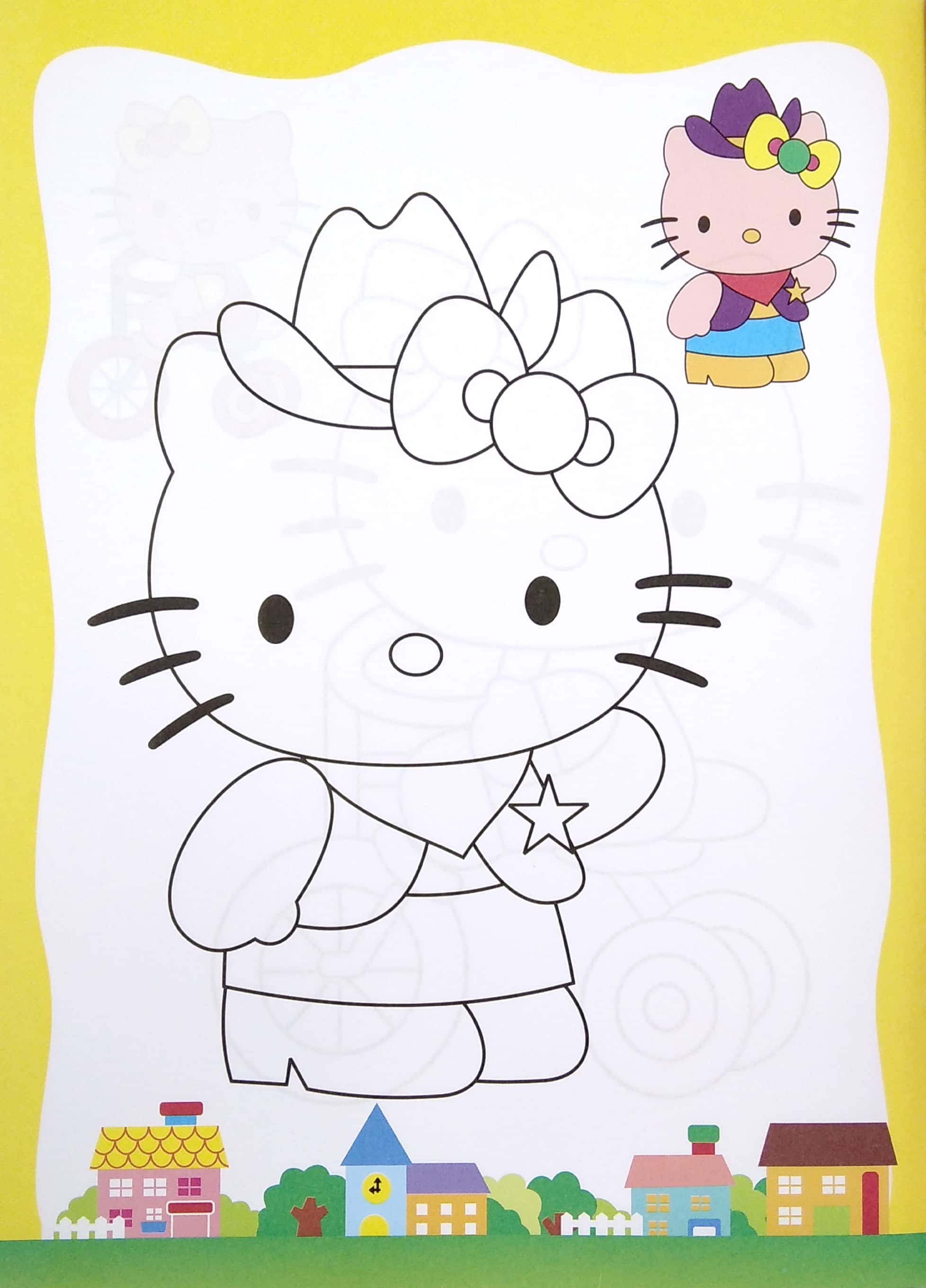 Tổng hợp tập tô màu hello kitty Cho trẻ em