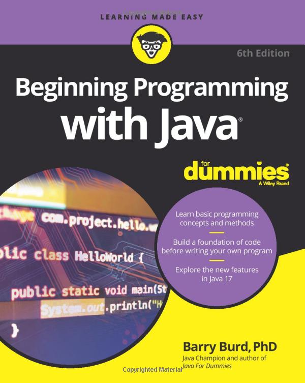 Beginning Programming With Java For Dummies - 6th Edition - FAHASA.COM