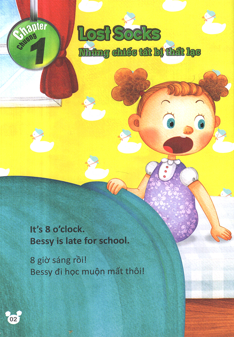 Sách Bessy Bừa Bộn - Messy Bessy (Song Ngữ) (Tái Bản 2019) - FAHASA.COM