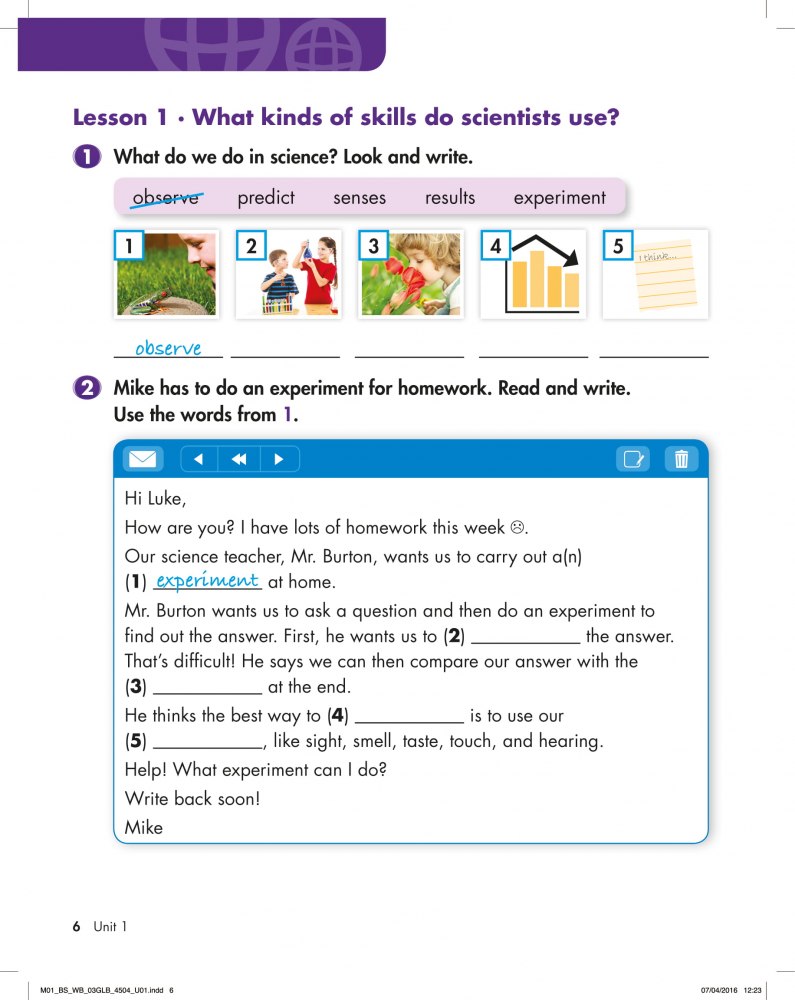 Big Science 3 Workbook