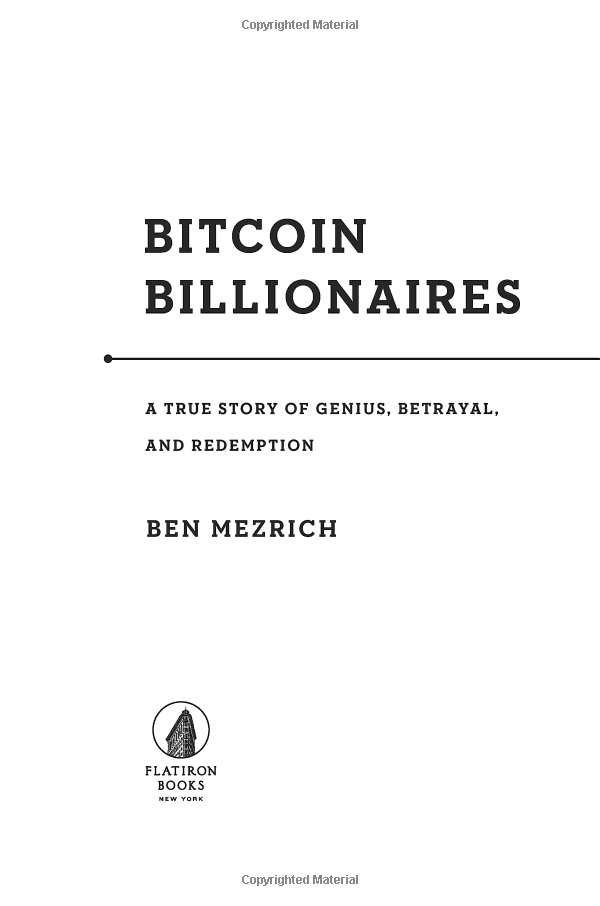 Bitcoin Billionaires: A True Story of Genius, Betrayal and Redemption