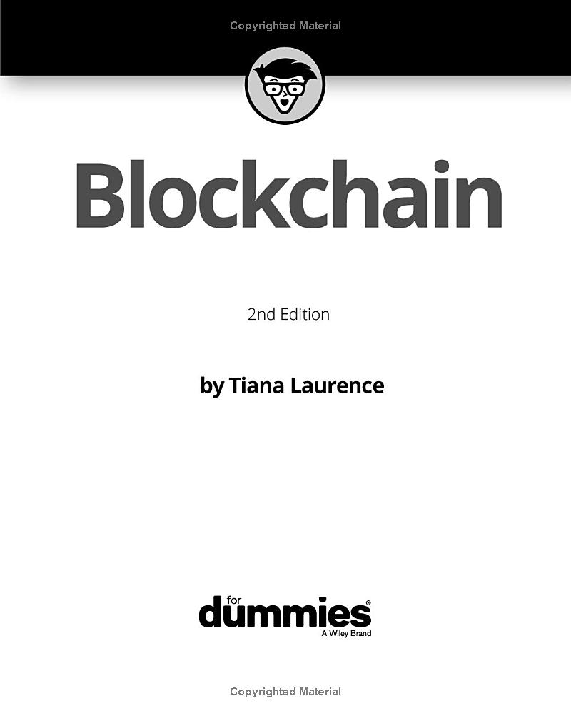 Blockchain For Dummies 2nd Edition